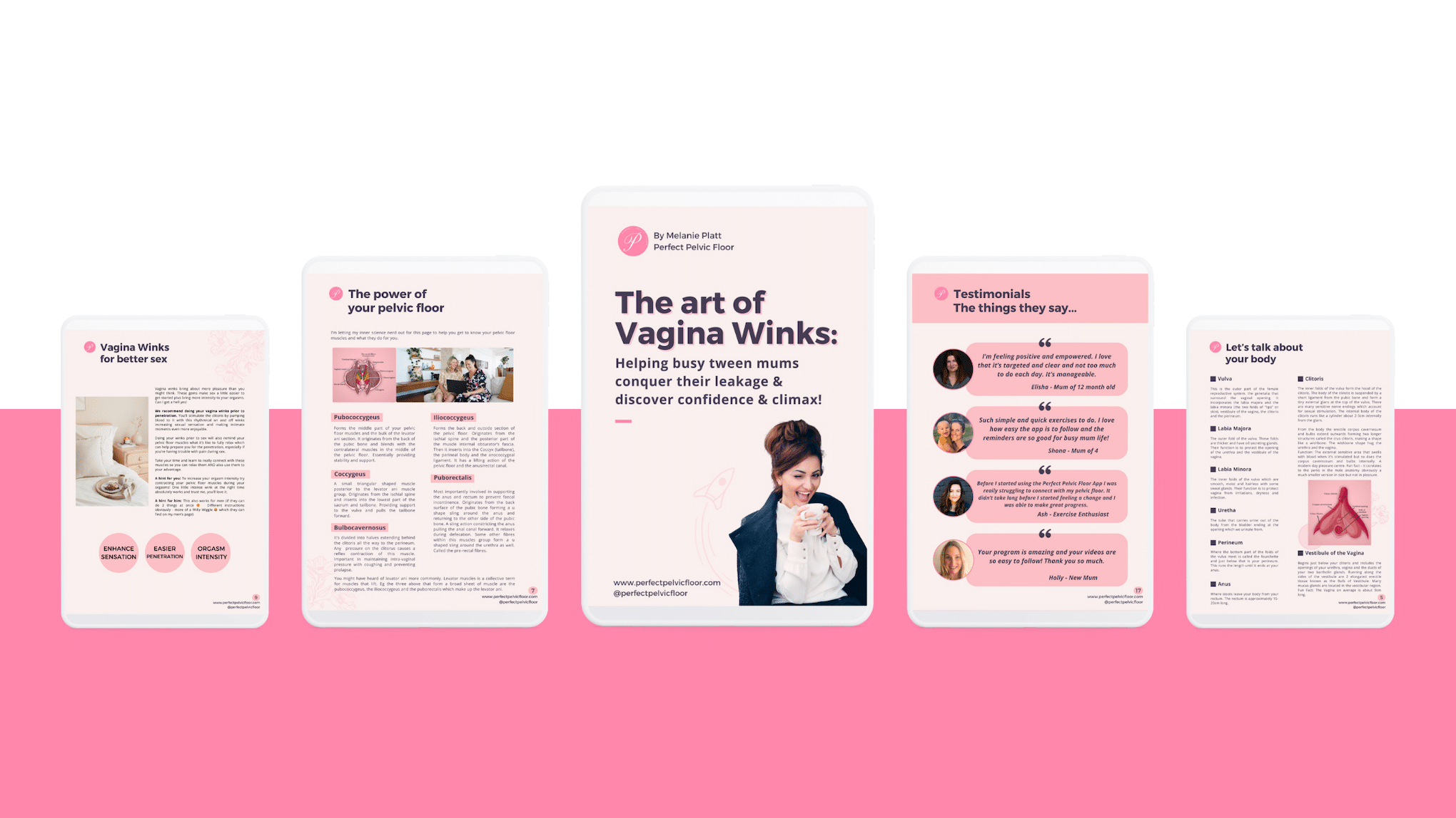 Vagina Winks. The first step to stopping your leakage!